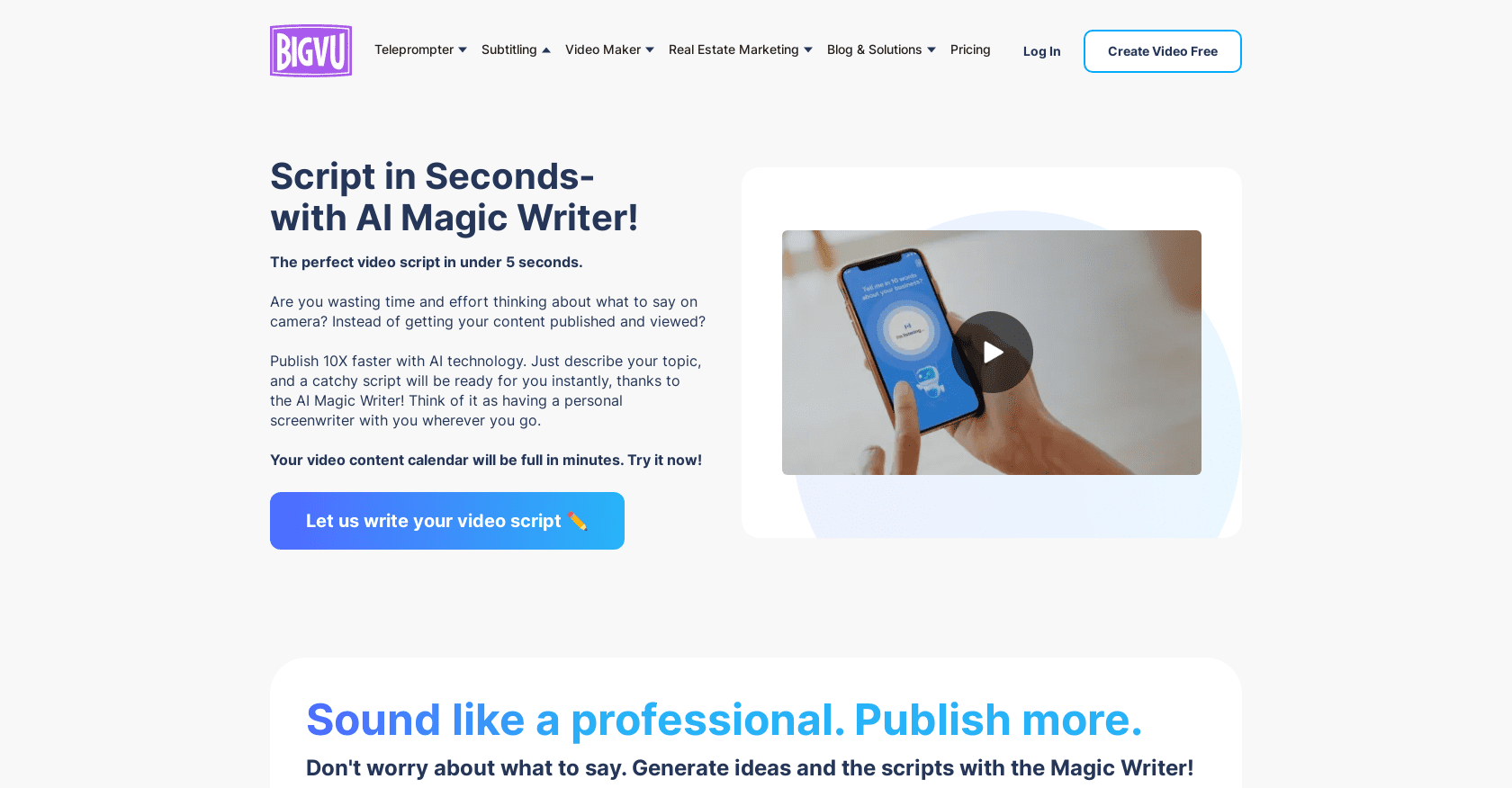 AI Magic Writer: Guía Para Generar Guiones De Video Con Inteligencia Artificial ️ 2025 - ©Vive ...