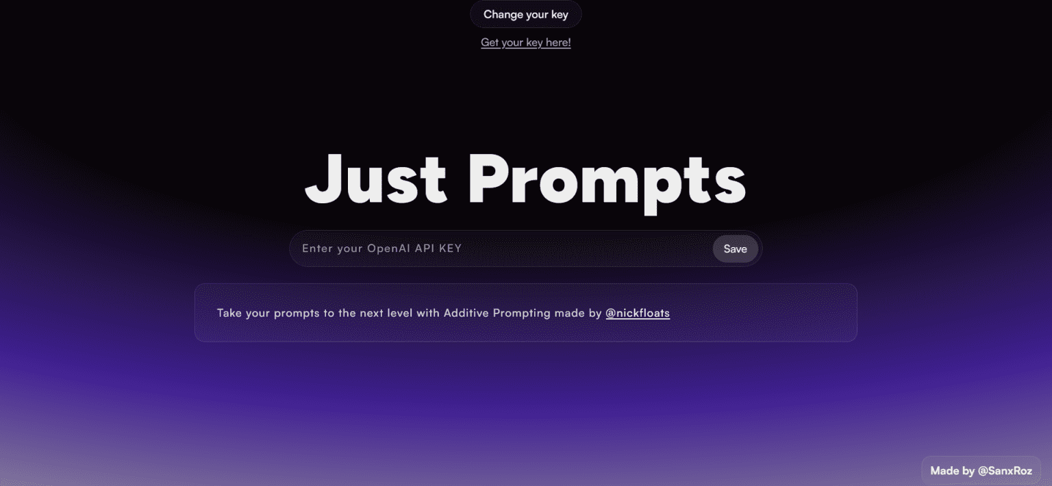 Just Prompts: Crea Promts Personalizados De Manera Rápida Y Eficiente ...