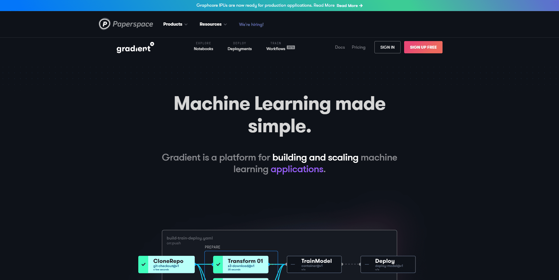 Gradient: Plataforma De IA Para Construir, Entrenar Y Desplegar Modelos ...