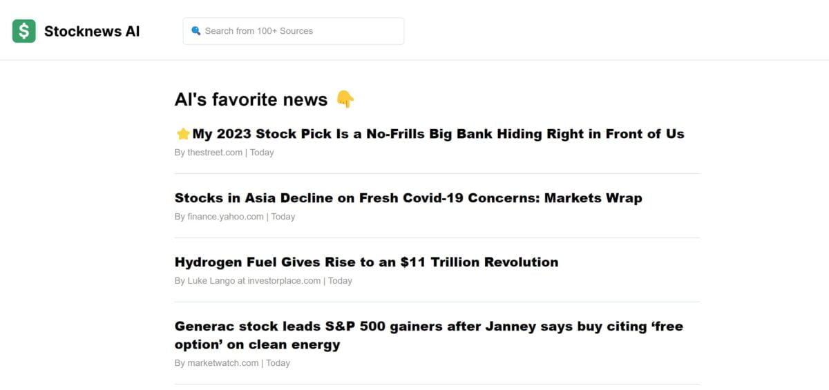 Stocknews AI: Herramienta IA Para Estar Al Día En Noticias De Bolsa ️ ...