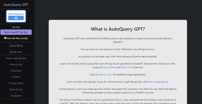 AutoQuery GPT ️ 2025 - ©Vive Virtual