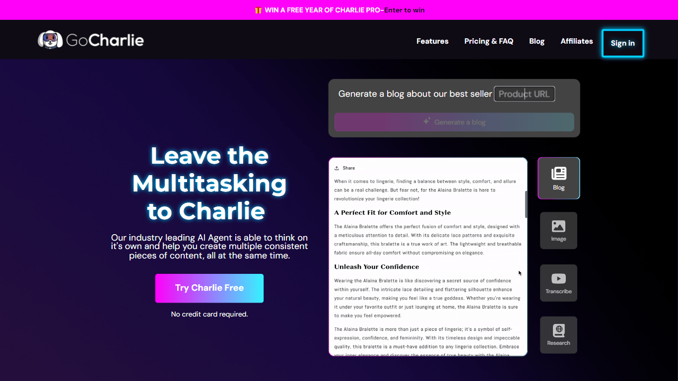 Charlie ️ 2024 - ©Vive Virtual