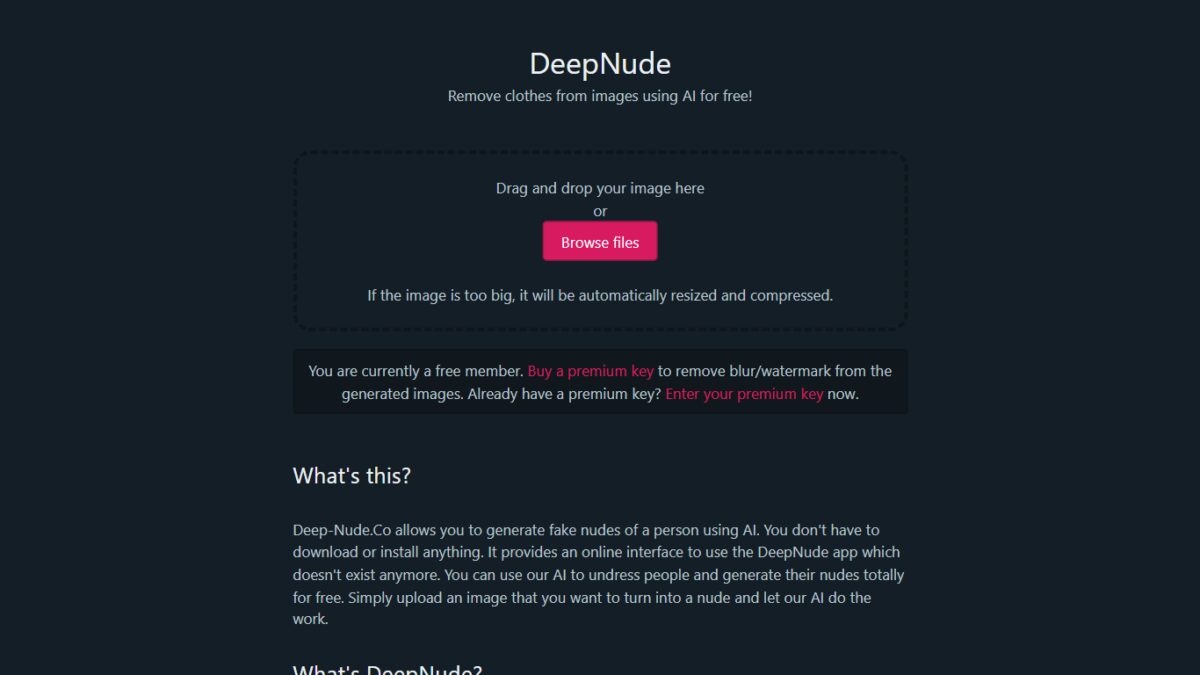 DeepNude ️ 2025 - ©Vive Virtual