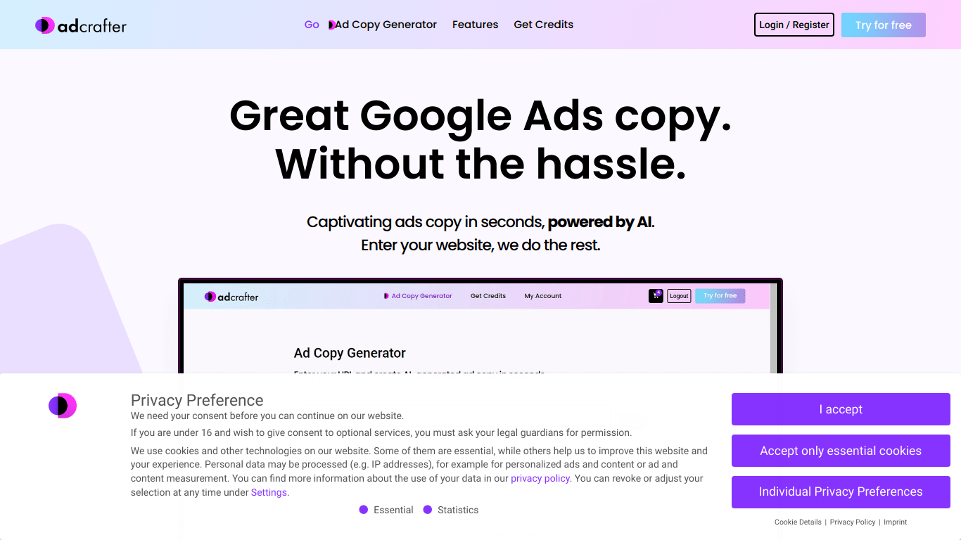 Adcrafter ️ 2025 - ©Vive Virtual