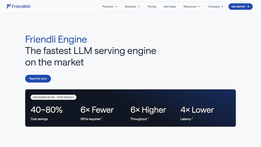 FriendliAI ️ 2025 - ©Vive Virtual