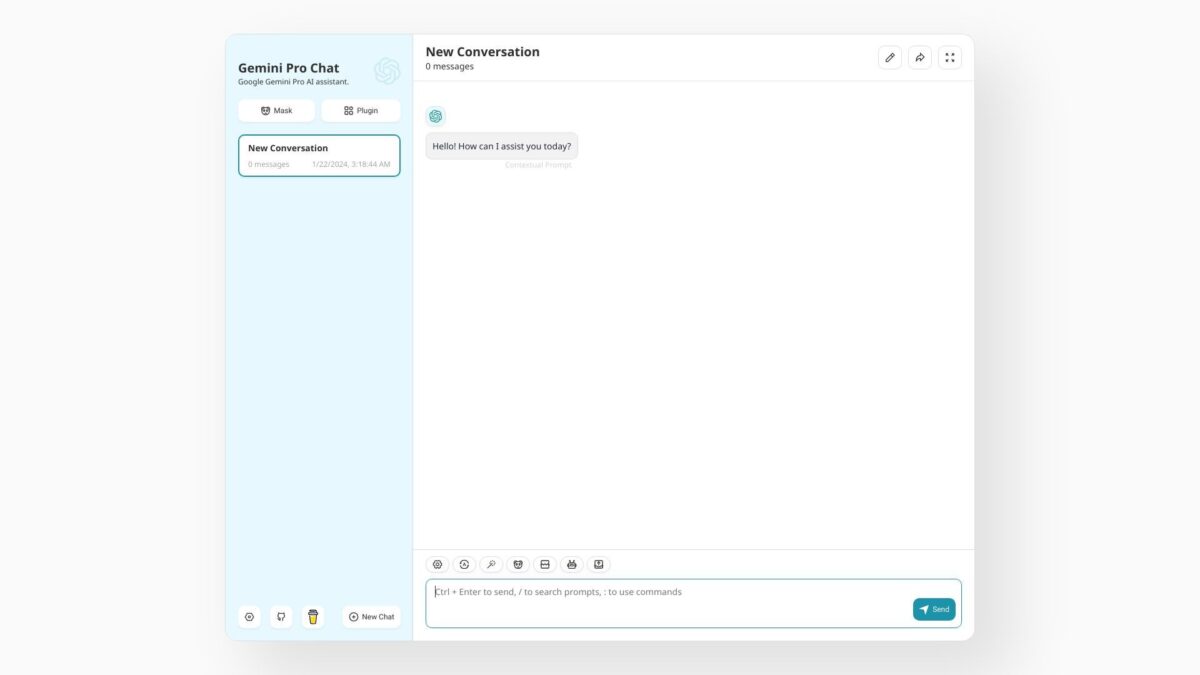 Google Gemini Pro Chat Bot ️ 2025 - ©Vive Virtual