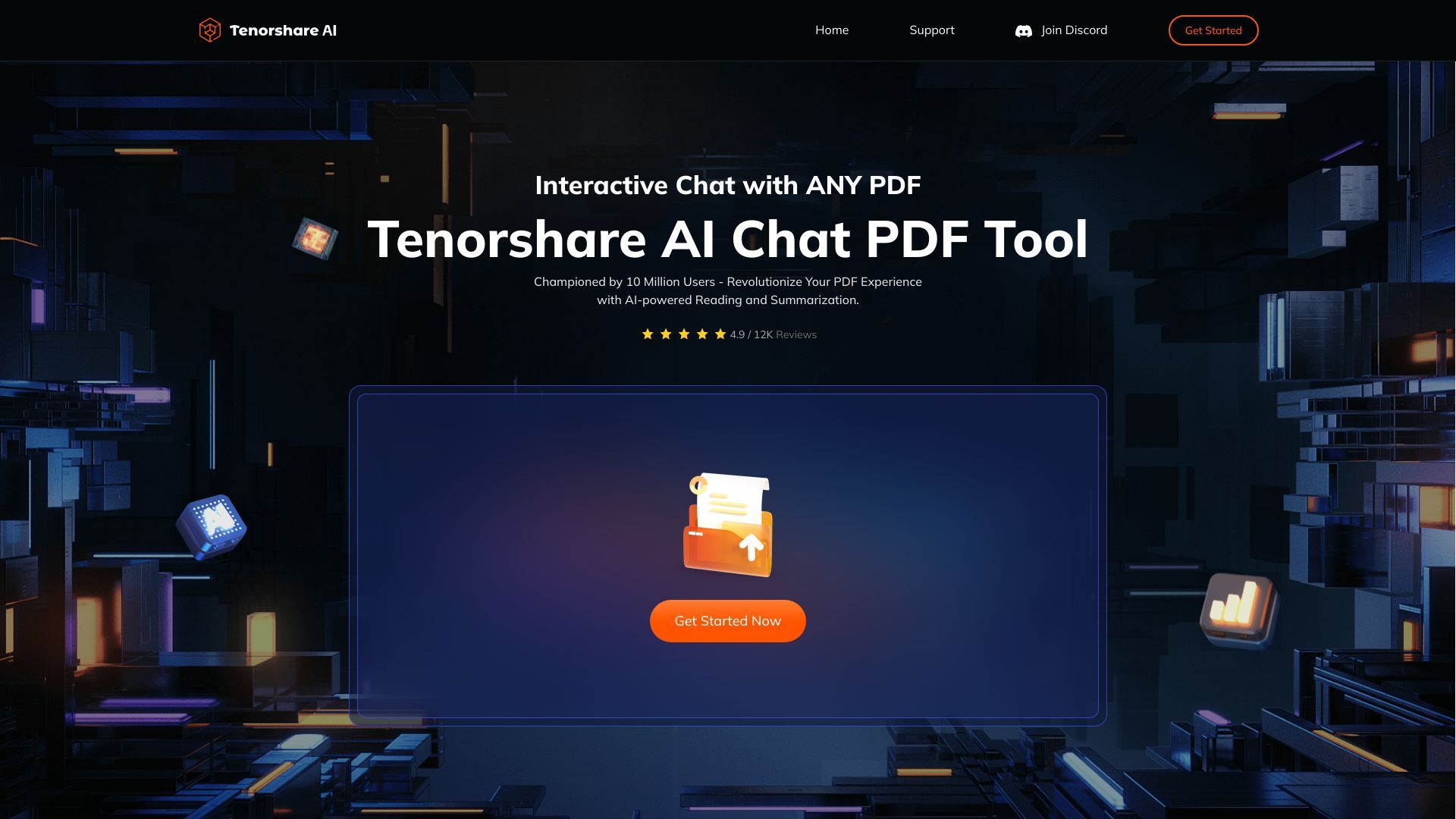 Tenorshare AI Chat PDF Tool ️ 2025 - ©Vive Virtual